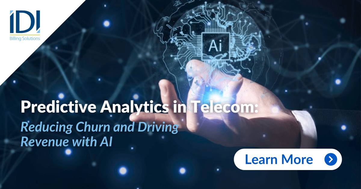 Predictive Analytics in Telecom: Reducing Churn and Driving Revenue with AI | IDI Billing Solutions